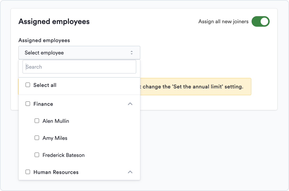 Step 2 - Add and set up a claim type